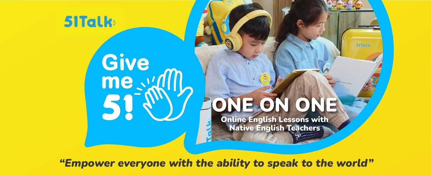 51Talk Learn English 1-on-1 Online